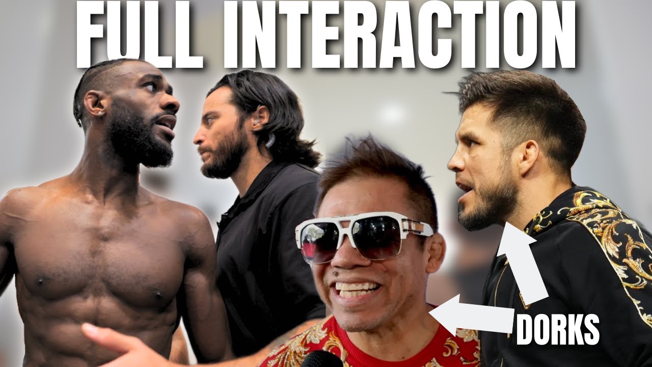 Aljamain Sterling DESTROYED Henry's Team After Weigh-ins | Aljo's Full ...