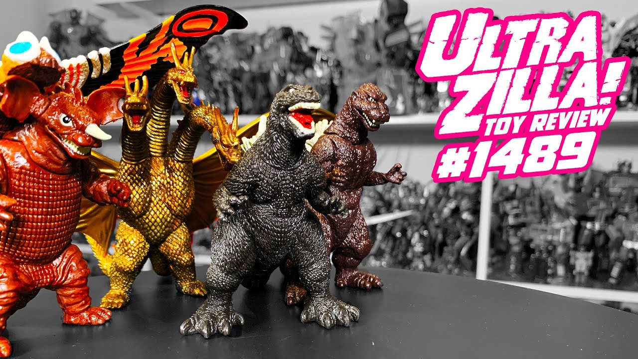 BANDAI HYPER GODZILLA 2002 SET REVIEW! - YouTube