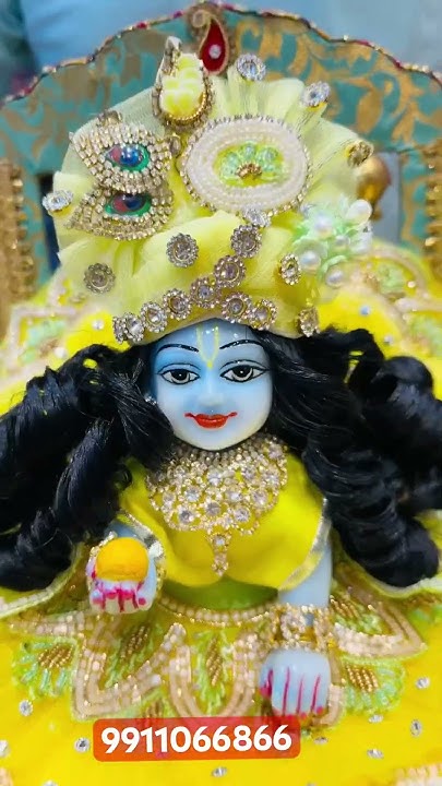 Laddu gopal ka shringar kaise karen 😱Janmashtami special dress 🤗#shorts ...