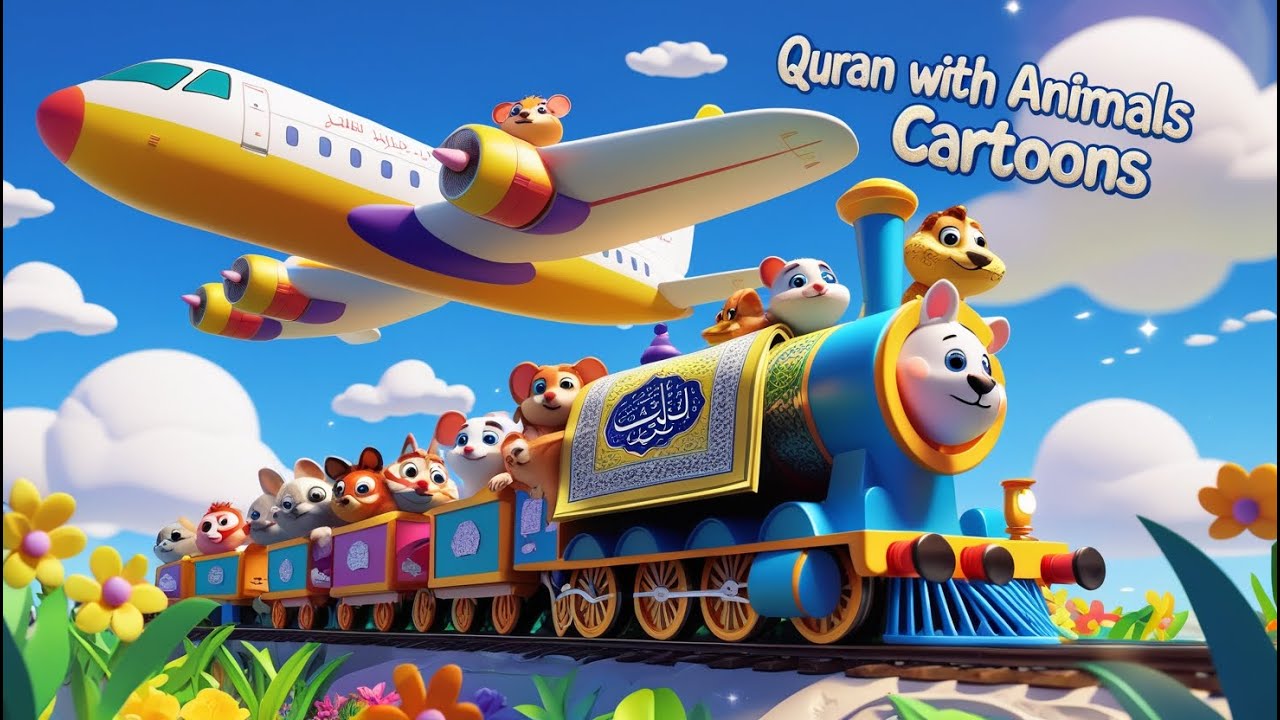 Surah Baqarah part26 | quran for kids | quran with animals background ...