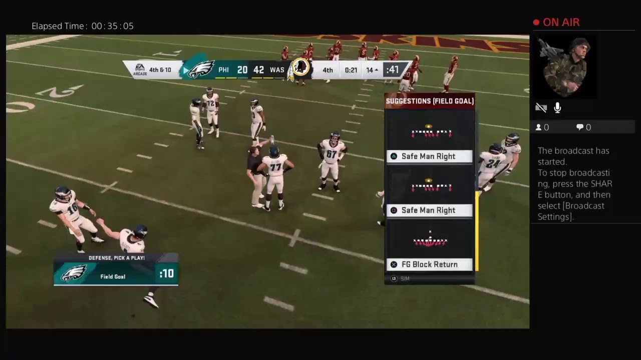 Madden live stream - YouTube