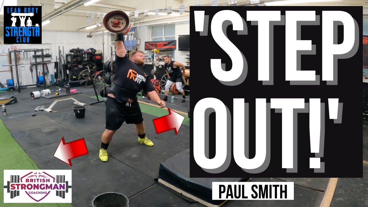 Monster Dumbbell 'STEP OUT' (for a faster lockout) | With Paul Smith ...