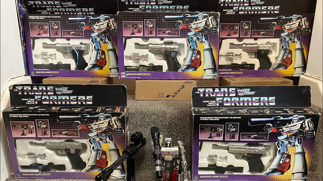 Transformers generation one megatron collection. G1 complete vintage ...