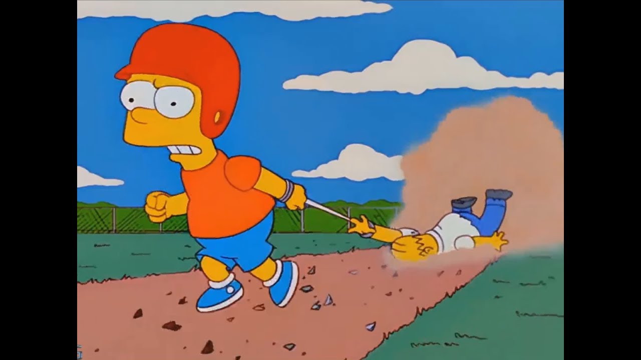 THE SIMPSONS- What If Bart And Homer Were Stuck Together? - YouTube