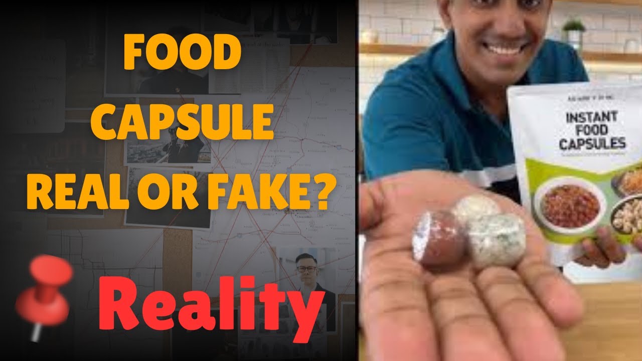 Food Capsule Real or Fake | Food Capsule is Real? | Fact Check ...