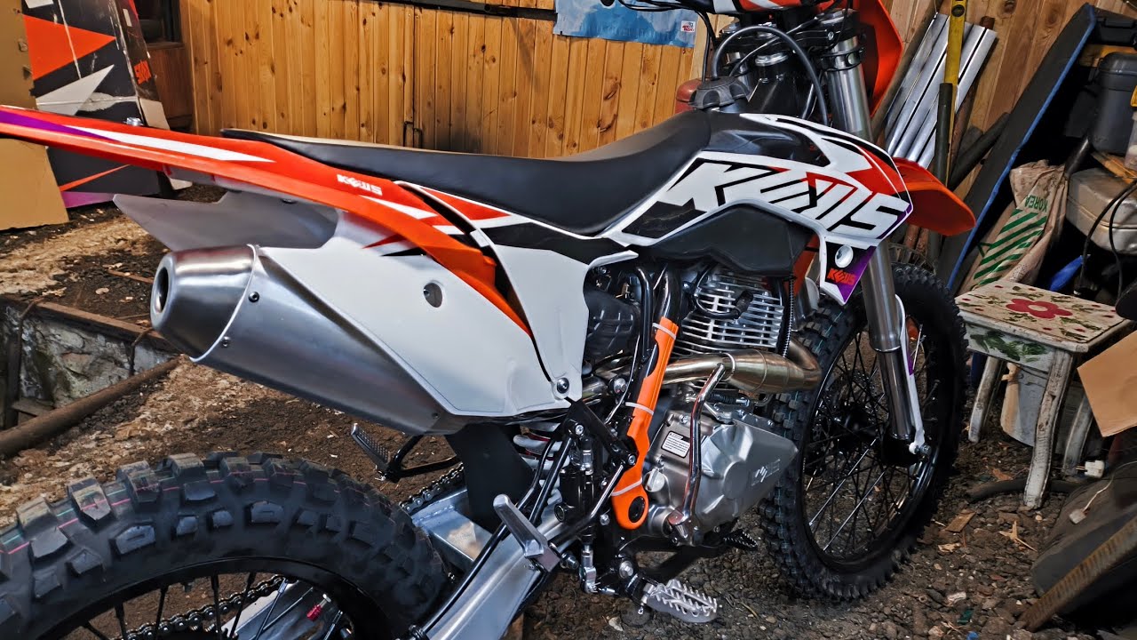 СБОРКА НОВОГО KEWS K10 ENDURO PR300 2 ЧАСТЬ - YouTube
