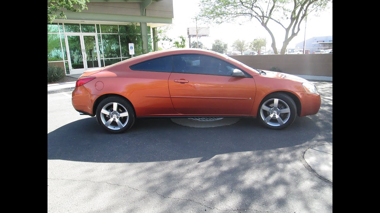 2006 Pontiac G6 2dr Cpe GTP Leather Sun Roof Loaded PR1146 - YouTube