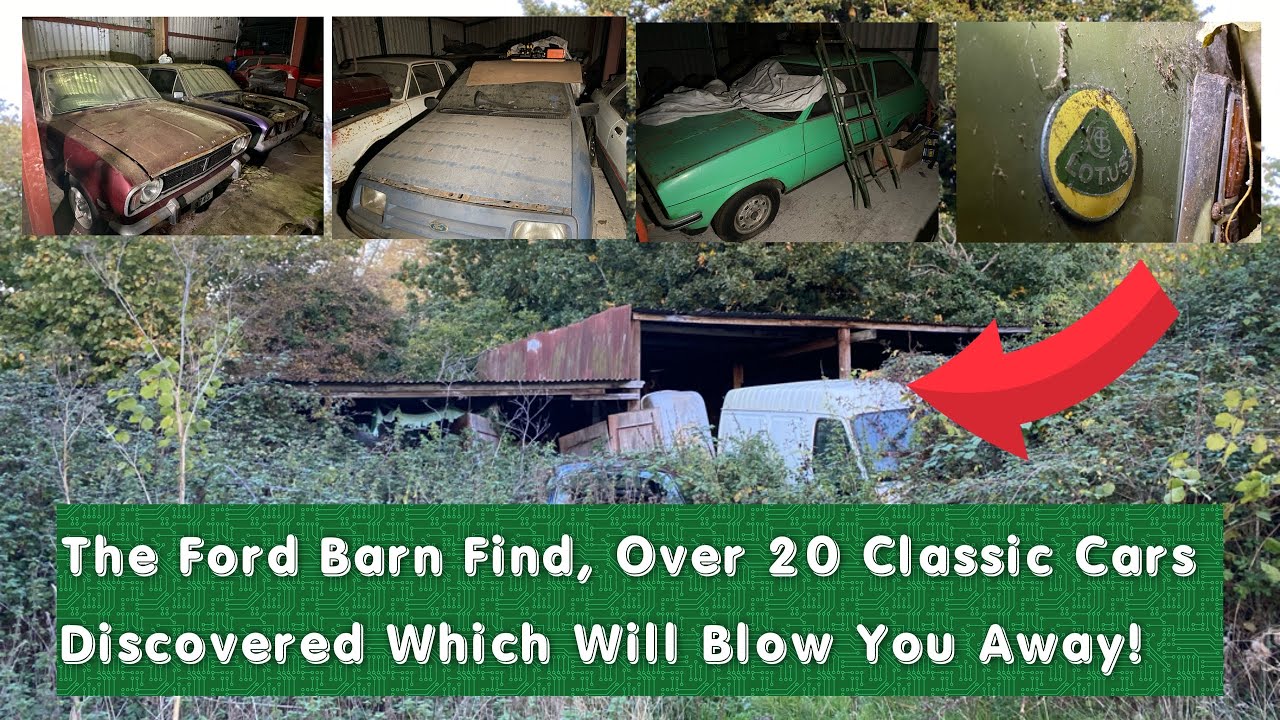 Probably The Most Incredible Collection Of Classic Fords Discovered In ...