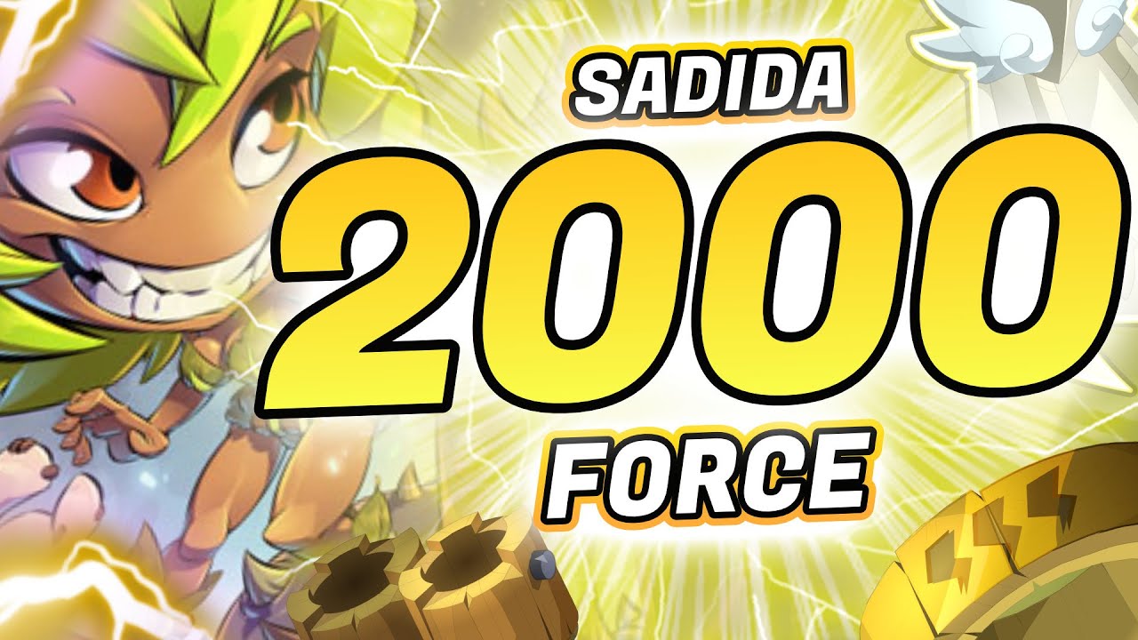2000 FORCE DE LA NATURE SADIDA TITANESQUE SUR DOFUS 3 - YouTube