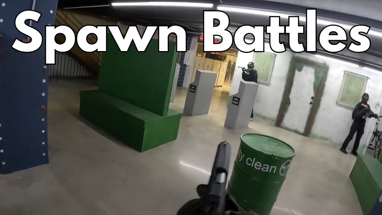 Battle Of The Spawns At Palm Beach Airsoft.... - YouTube