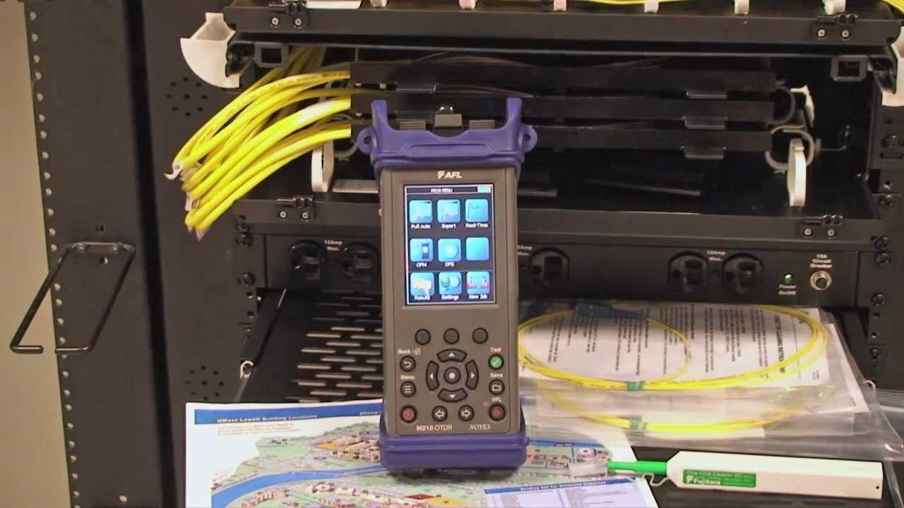 M210 Multifunction Micro OTDR - YouTube