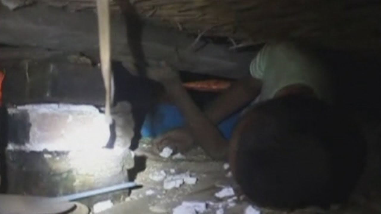 Dramatic rescue: Child trapped under collapsed house in east China ...