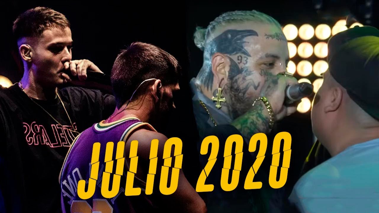 Las MEJORES RIMAS del MES de JULIO 2020 - ¡EL REGRESO! | Batallas de ...