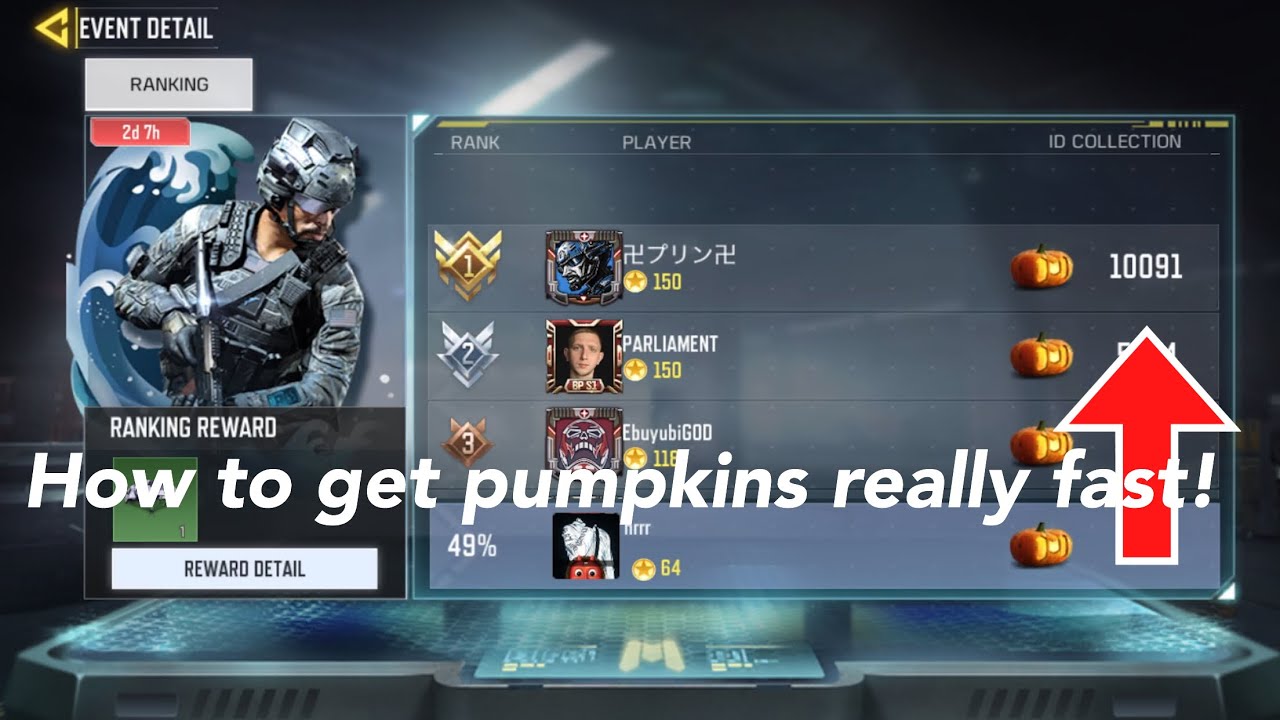 How to get Pumpkins really fast in Call of Duty Mobile! Best Method ...