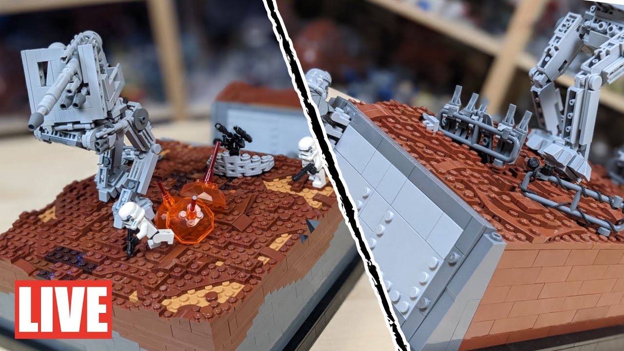 Tearing Down My LEGO Star Wars Mimban Mocs Live:( - YouTube