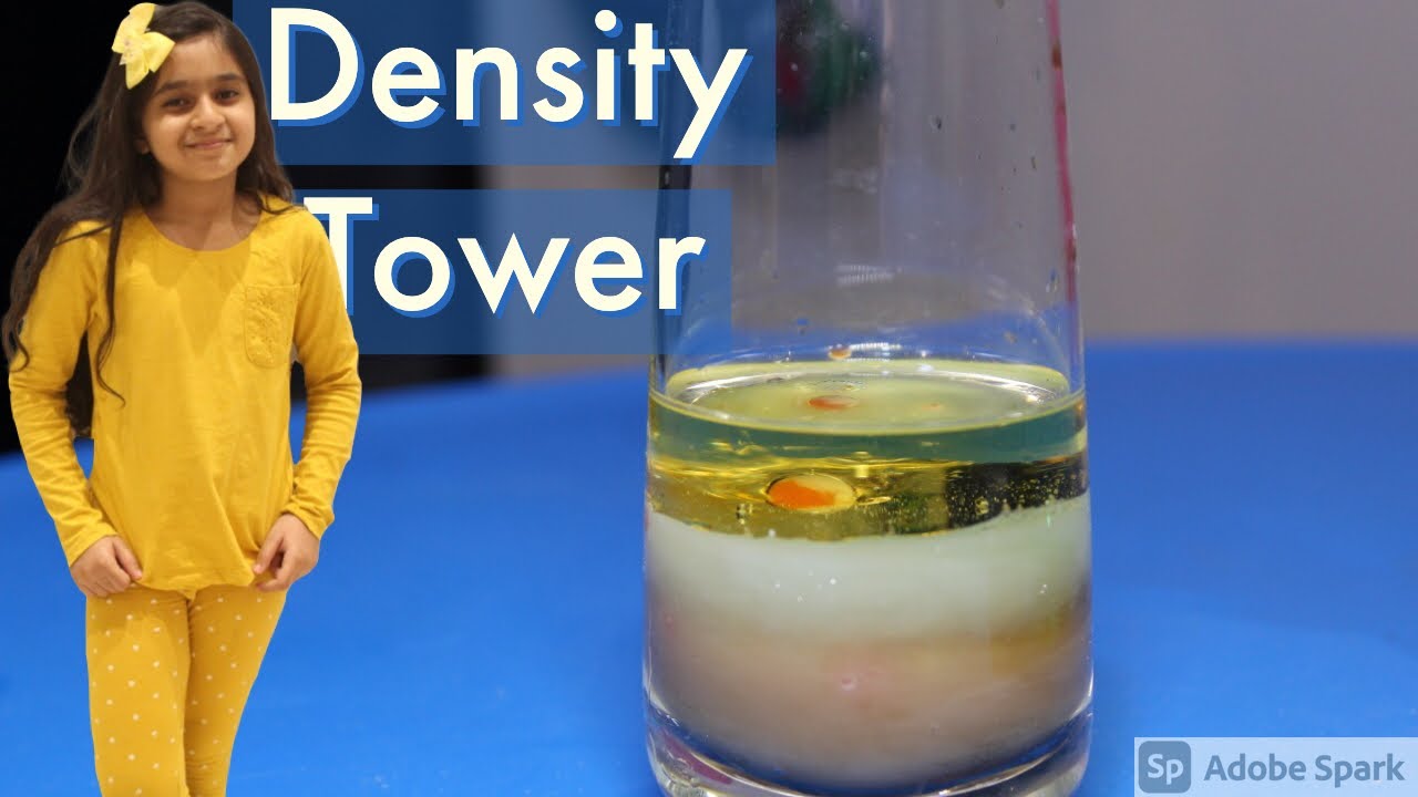 what is density? | Density tower |Educational videos for kids| kids ...
