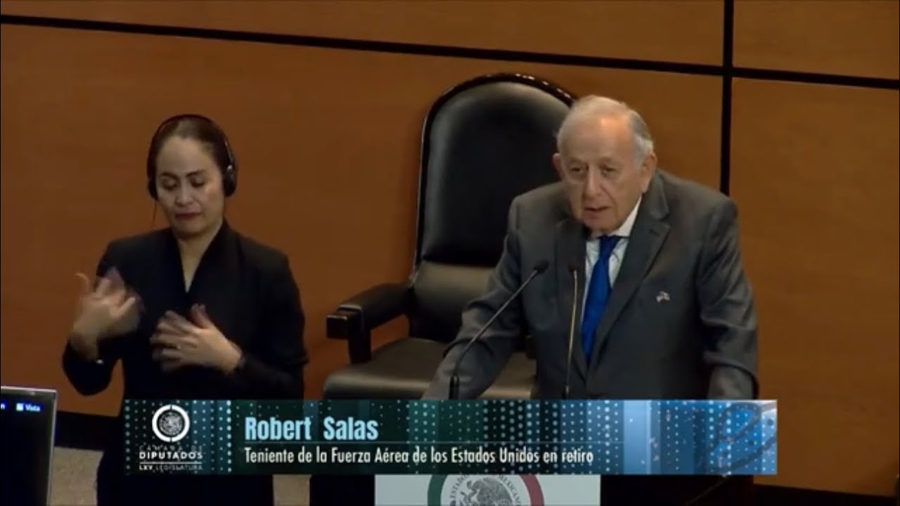Robert Salas Mexican Congress UAP/UFO Hearing (Sep 12th 2023) - YouTube