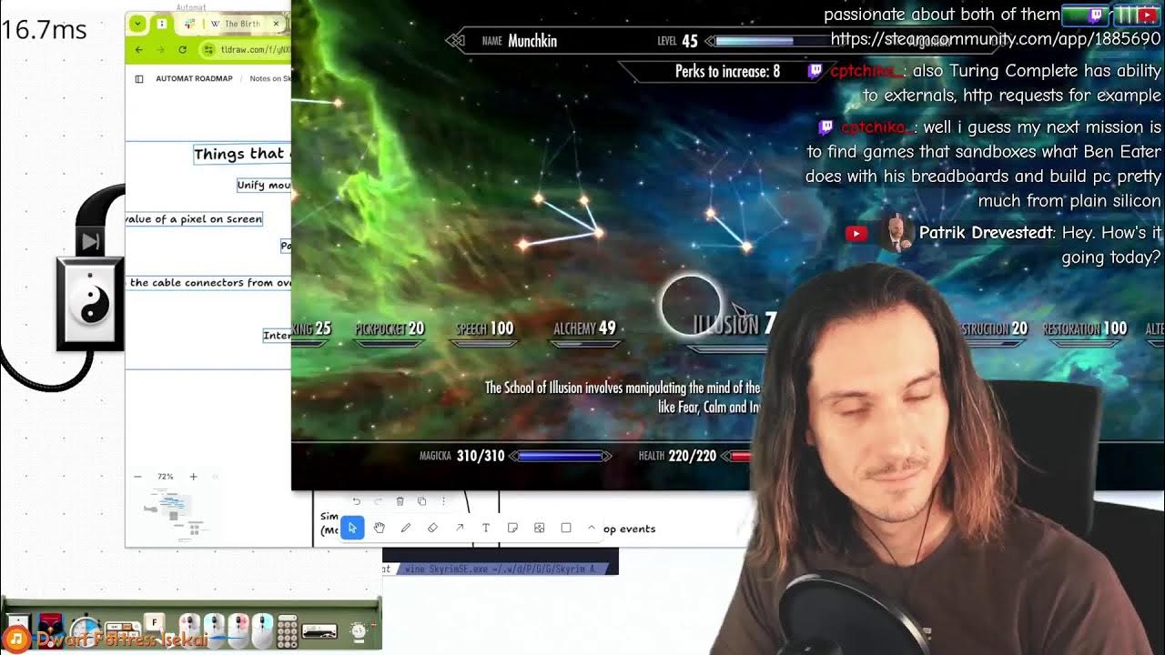 Automating Skyrim 🎮💻 AUTOMAT Live-Coding - YouTube
