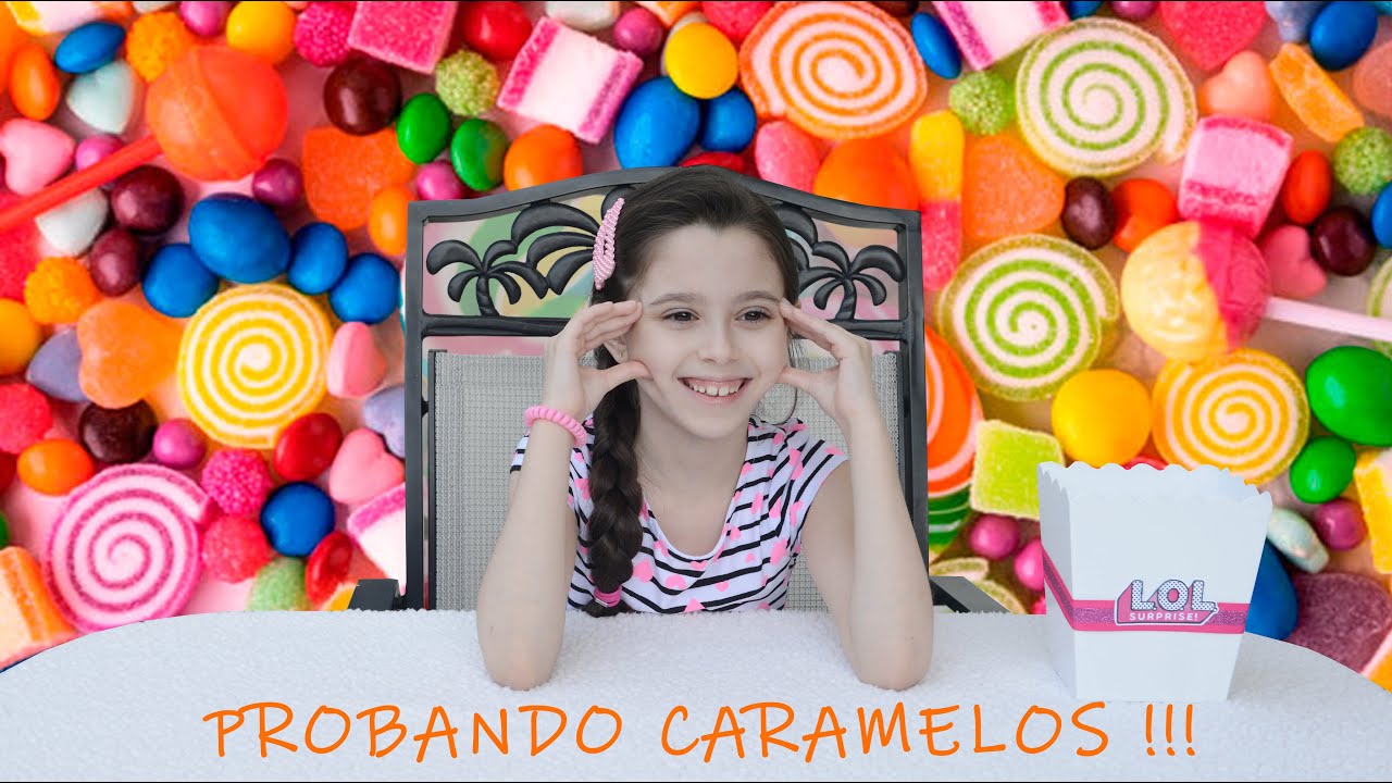 PROBANDO CARAMELOS !!! - YouTube