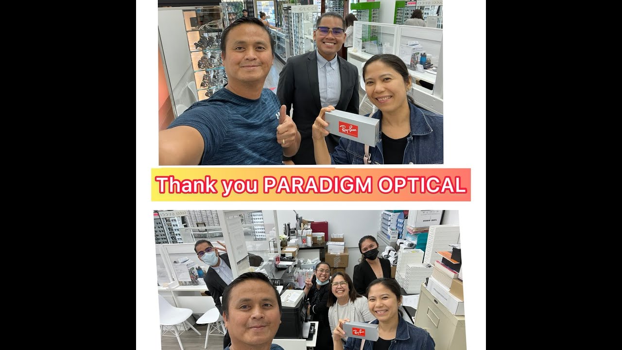 Ray-Ban Sponsor by: PARADIGM OPTICAL - YouTube