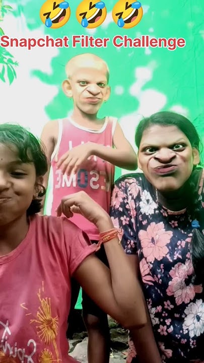 Don't Laugh - Snapchat Filter Challenge 😜#shorts Wait For It - YouTube