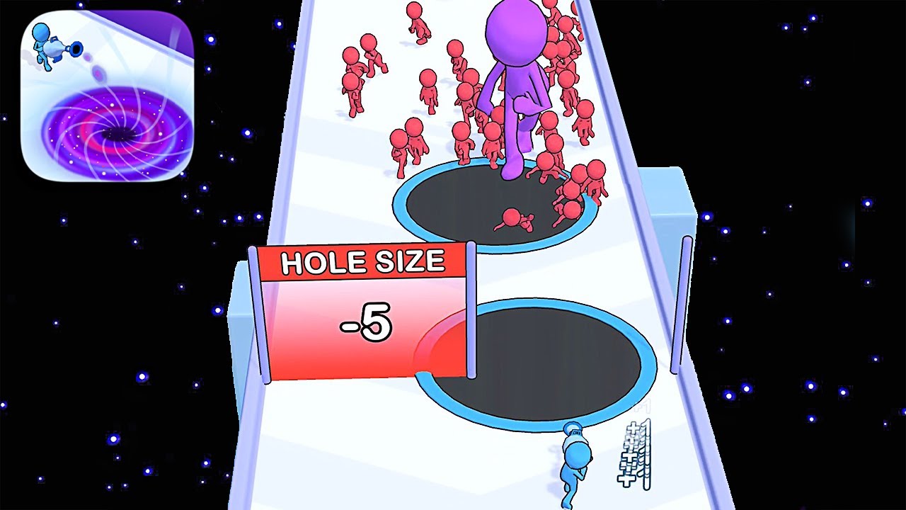 Drag The Hole - All Levels Gameplay Android,ios (Levels 34-36) - YouTube