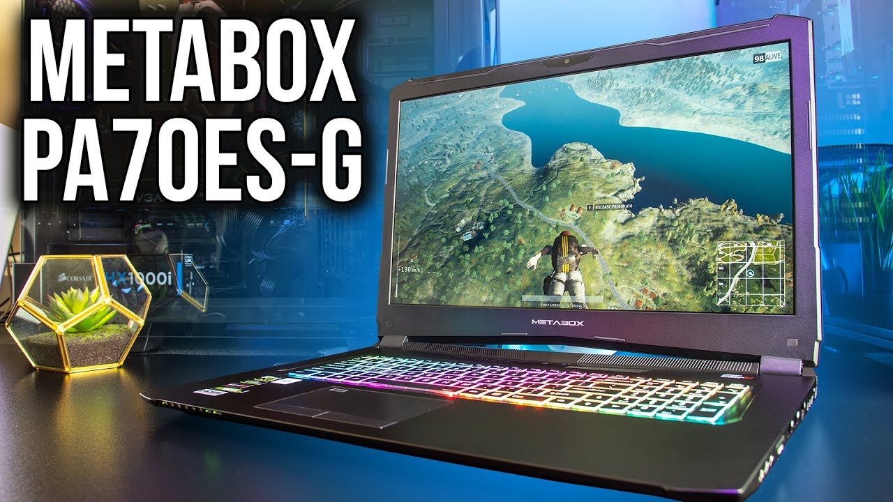 Metabox PA70ES-G Gaming Laptop Review and Benchmarks - YouTube