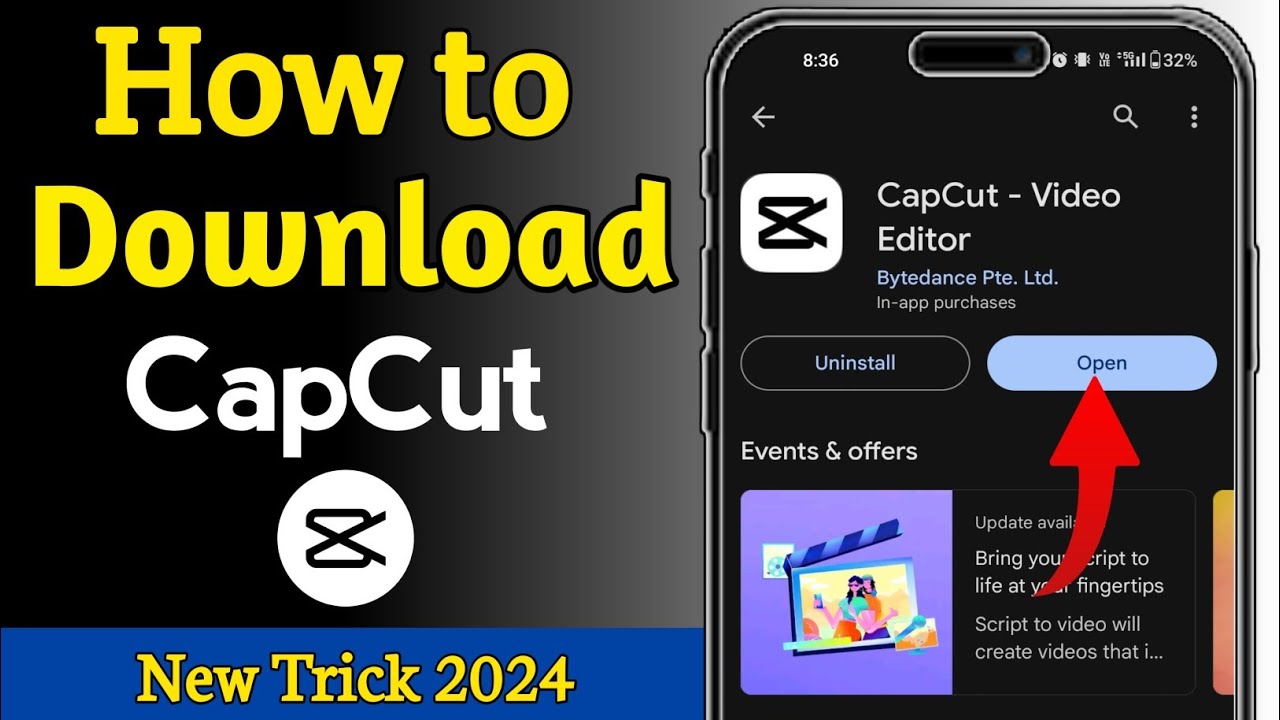 How to download capcut ।। Capcut app download kaise kare ।। Play Store ...