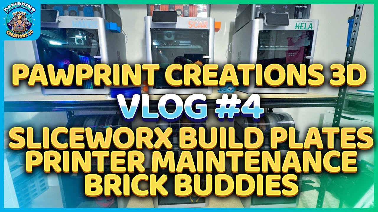 Sliceworx Build Plates | Printer Maintenance | Brick Buddies | 3D Print ...