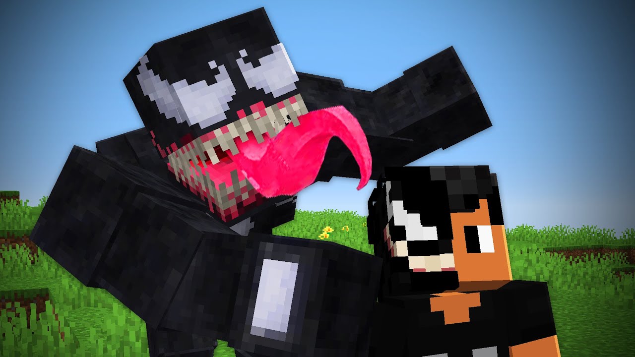 NÃO VOU PARAR ATÉ CRIAR O VENOM NO MINECRAFT - YouTube