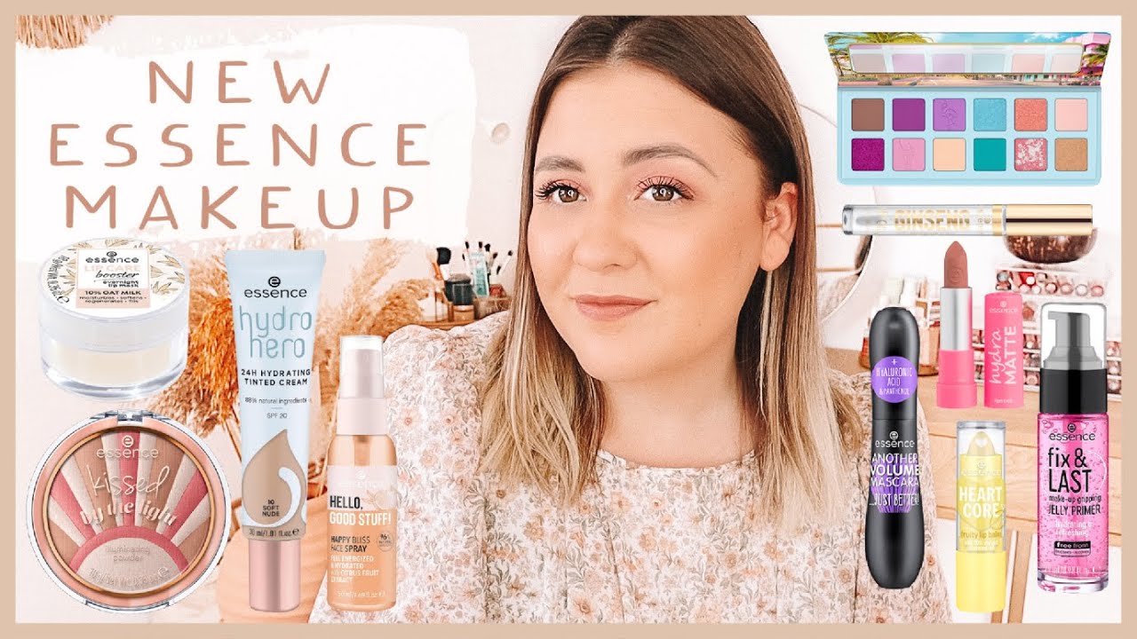 TRYING NEW ESSENCE SPRING & SUMMER 2022 MAKEUP! - YouTube