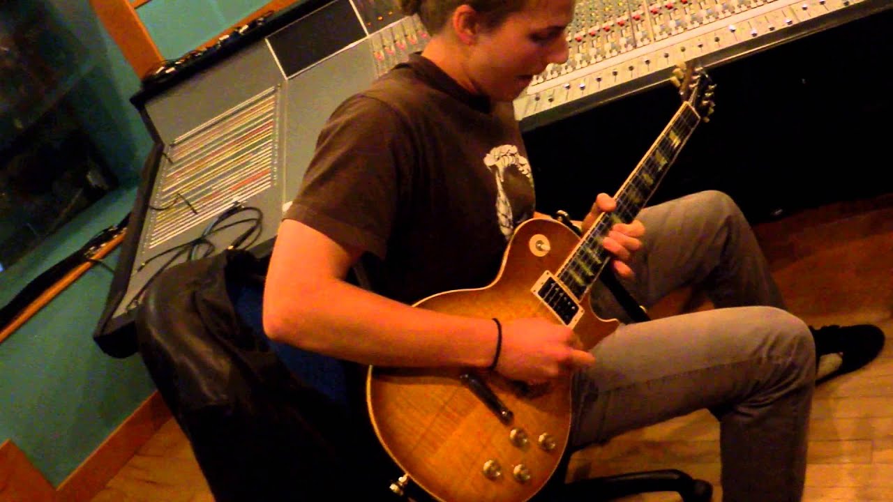 Recording solo in the studio - YouTube