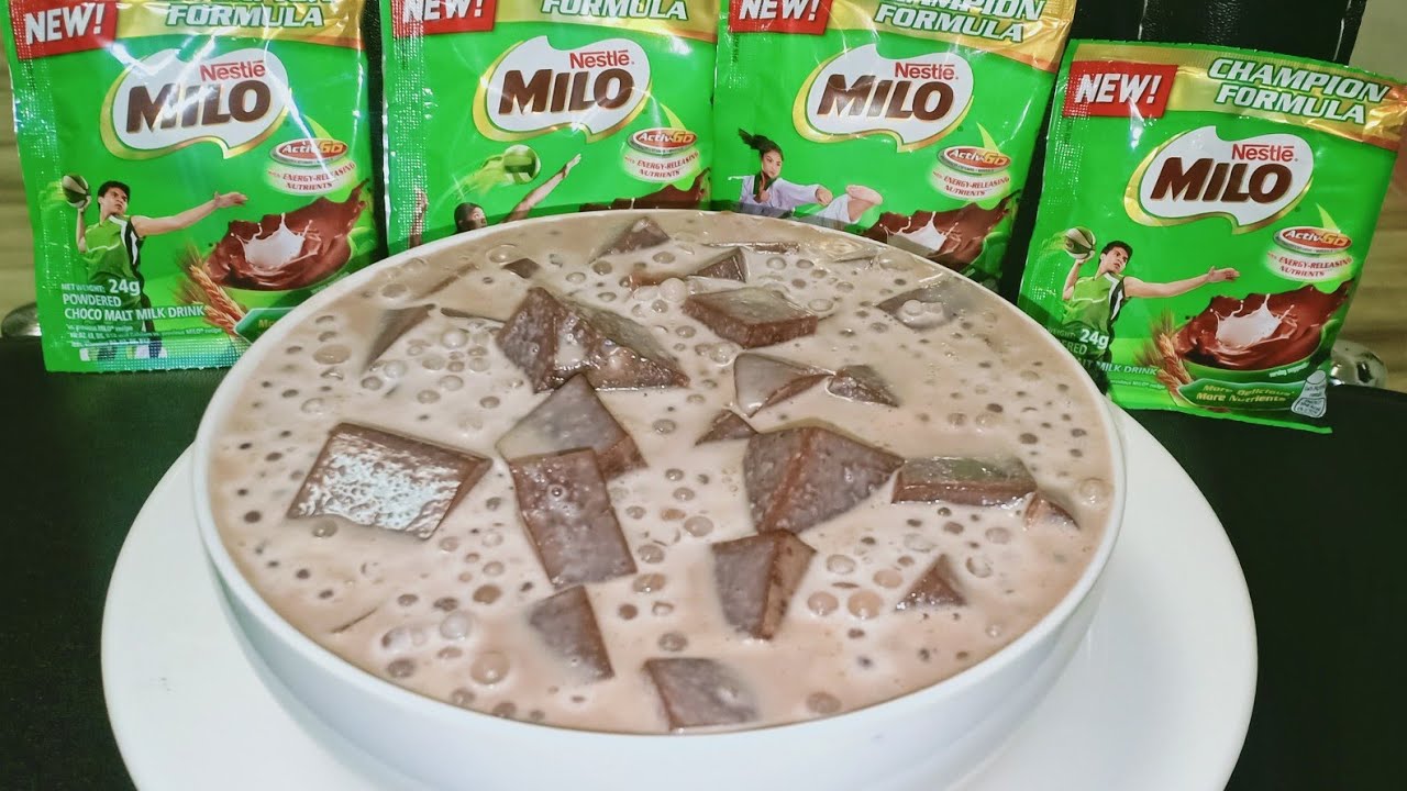 MILO JELLY SALAD/ PERFECT AND AFFORDABLE DESSERT - YouTube