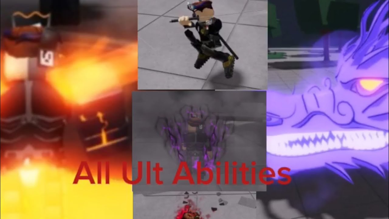 Roblox Strongest Battlegrounds: All Ult Abilities - YouTube