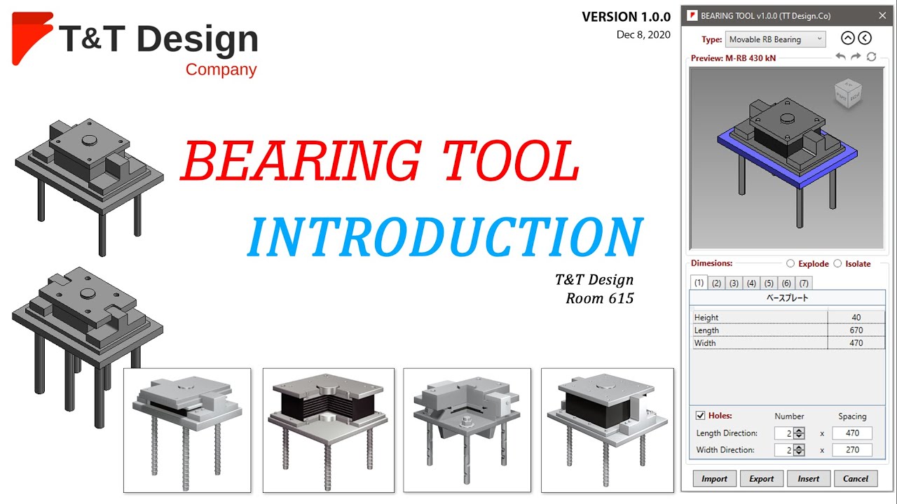Bearing Tool in Revit_Eng (T&T Design) - YouTube