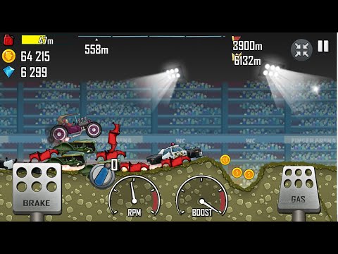 Hill Climb Racing All Car Gameplay . Gaming Video - YouTube