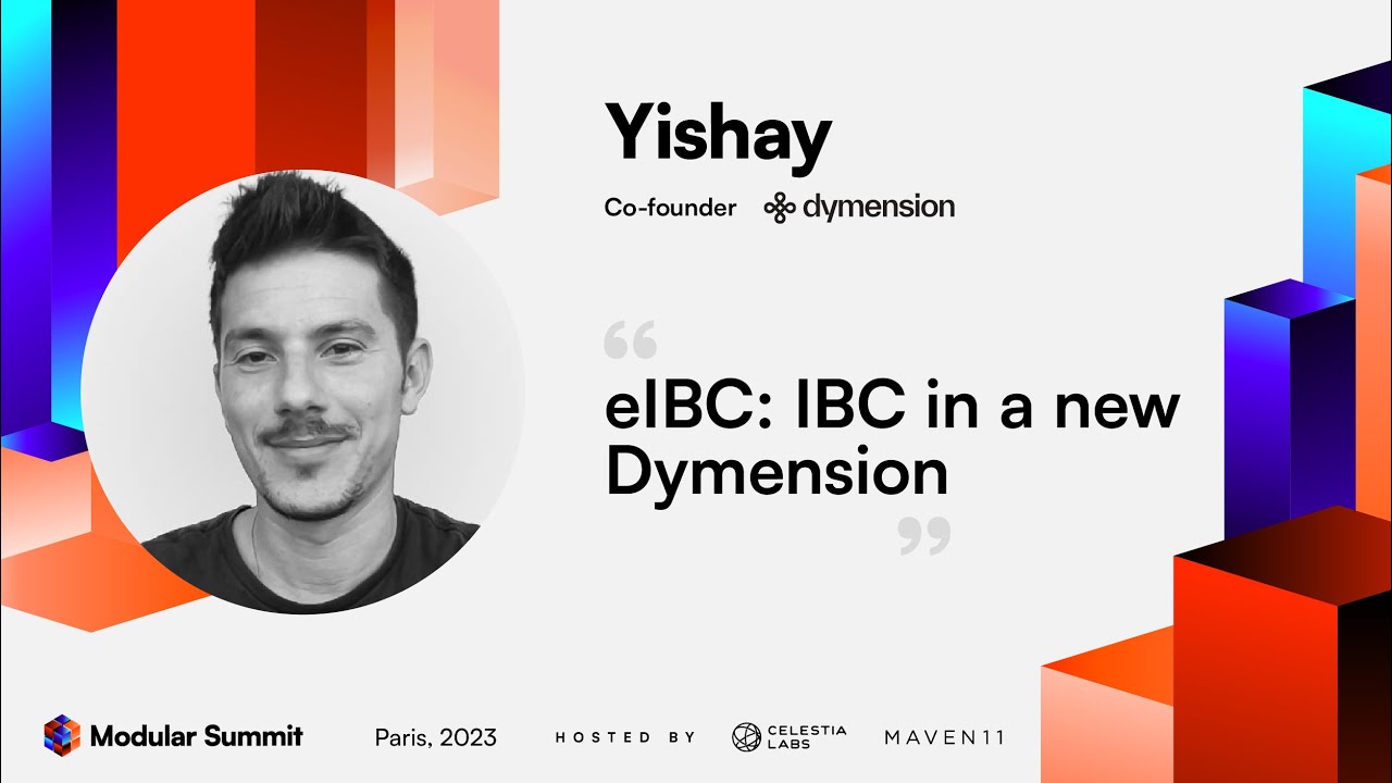 eIBC: IBC in a new Dymension - Yishay - YouTube