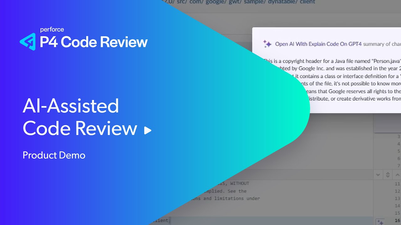 AI-Assisted Code Reviews in P4 Code Review (Helix Swarm) - YouTube