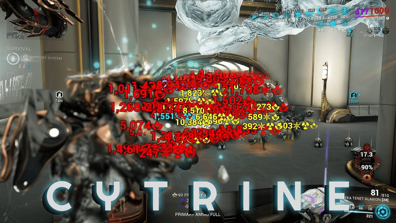 CITRINE | MEET THE QUEEN OF RED CRITS | WARFRAME - YouTube