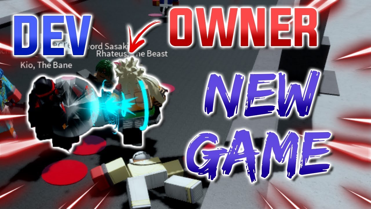 [NEW FIGHTING GAME] Owner VS. Developer in Project: Beatdown! | ROBLOX ...