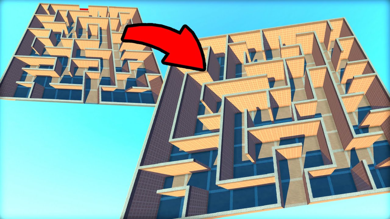 I Built a Changing Maze to Trick my Friends! - YouTube