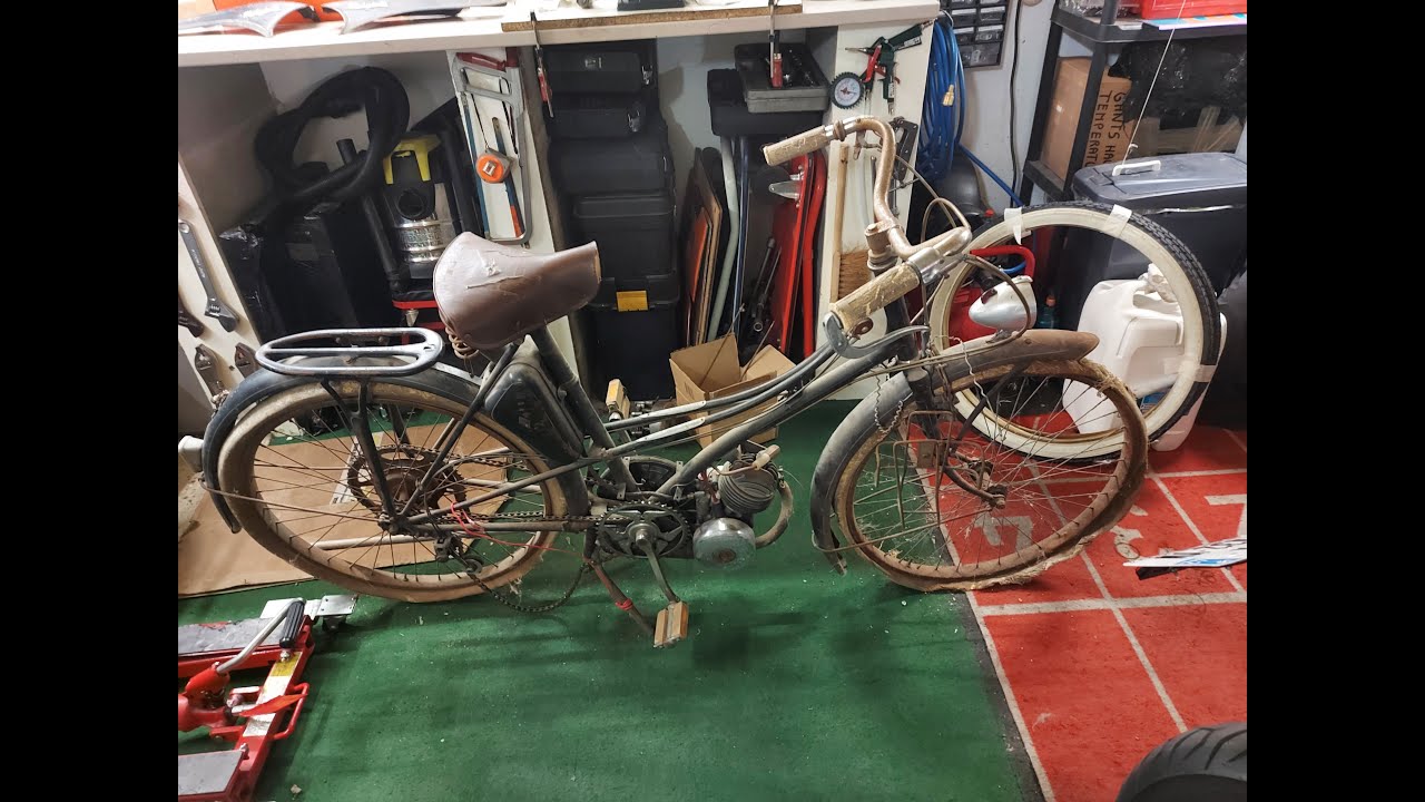 Motobecane Av 33 Partie 1 - YouTube