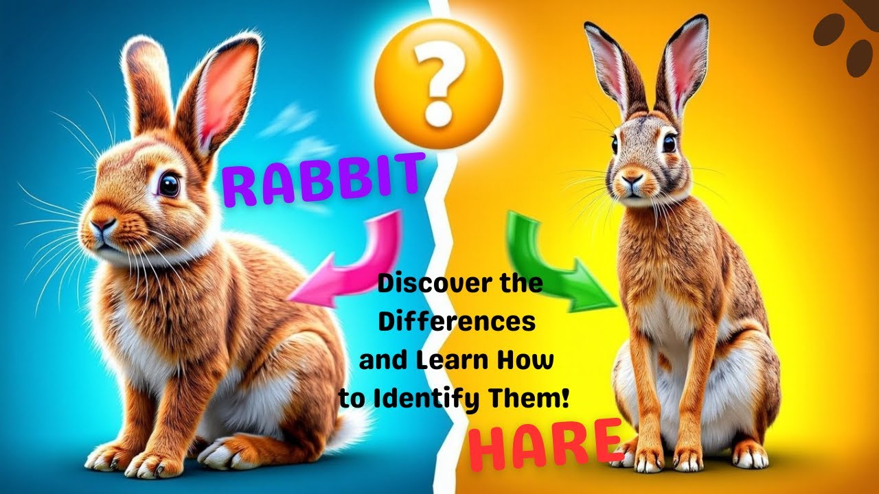 Rabbit or Hare Learn the Differences and How to Identify Them! - YouTube