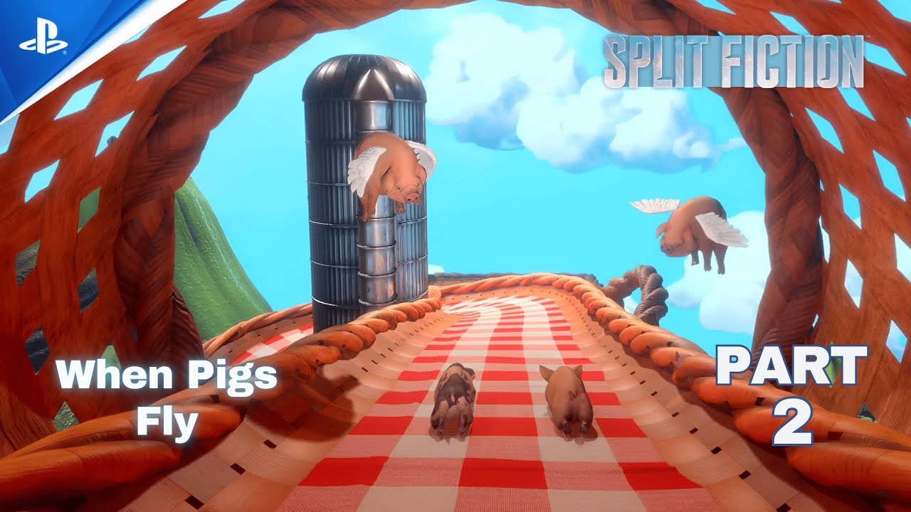 Split Fiction PS5 Gameplay Malayalam Walkthrough | Part 2 - When pigs ...