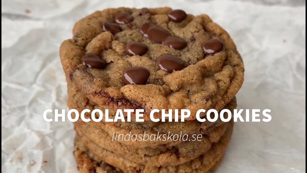 Chocolate chip cookies , amerikanska cookies recept chocolate cookies ...