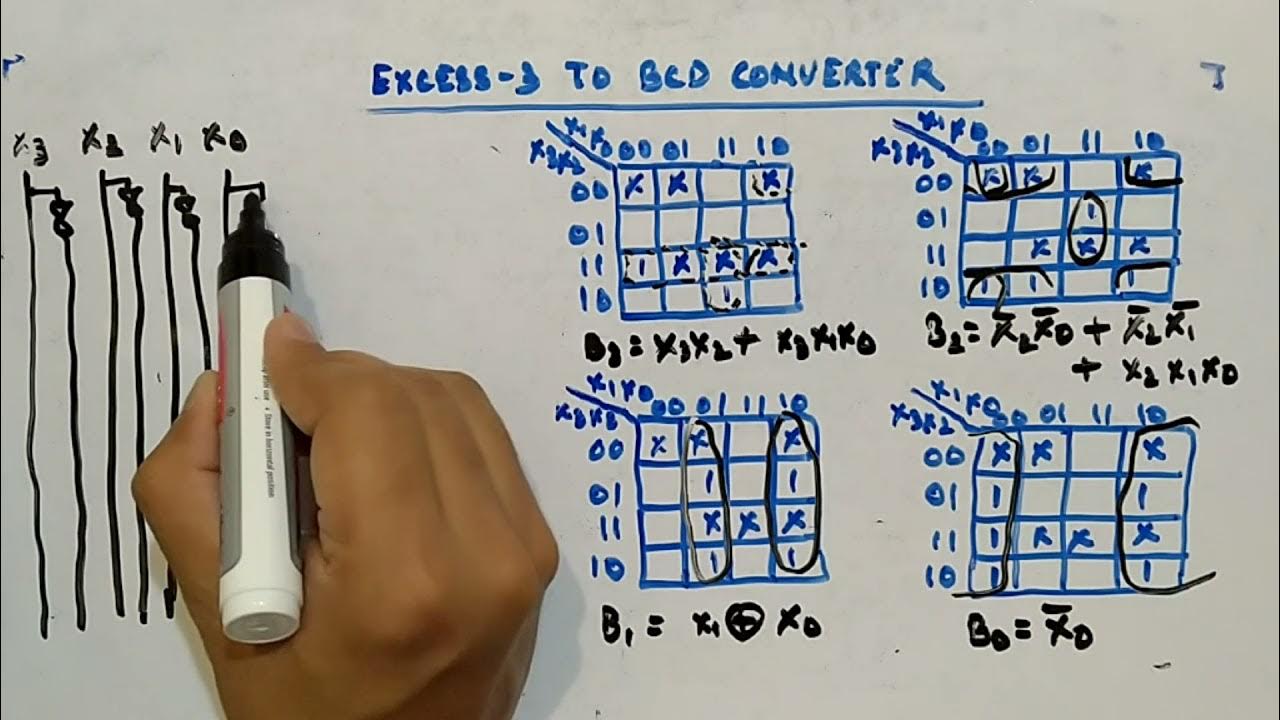 Excess-3 to BCD Code Converter - Digital Circuits and Logic Design ...