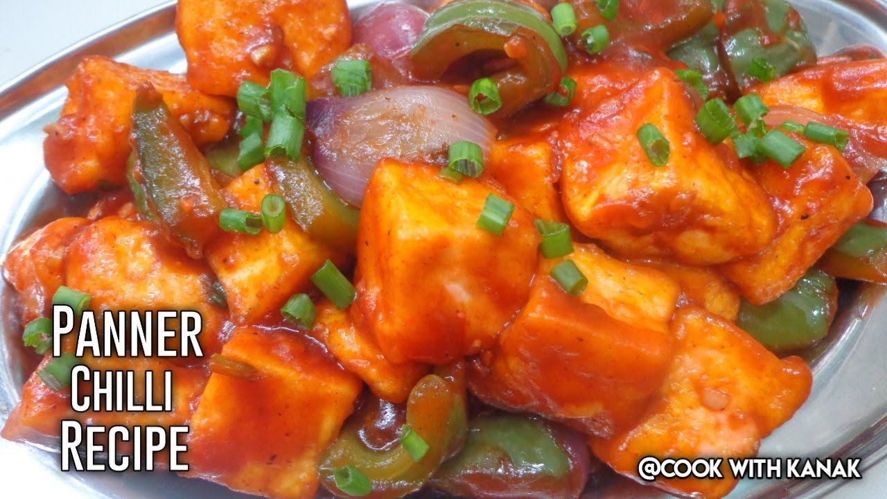 panner chilli recipe ।। resturant style at home ।। पनीर चिल्ली बनाने की ...