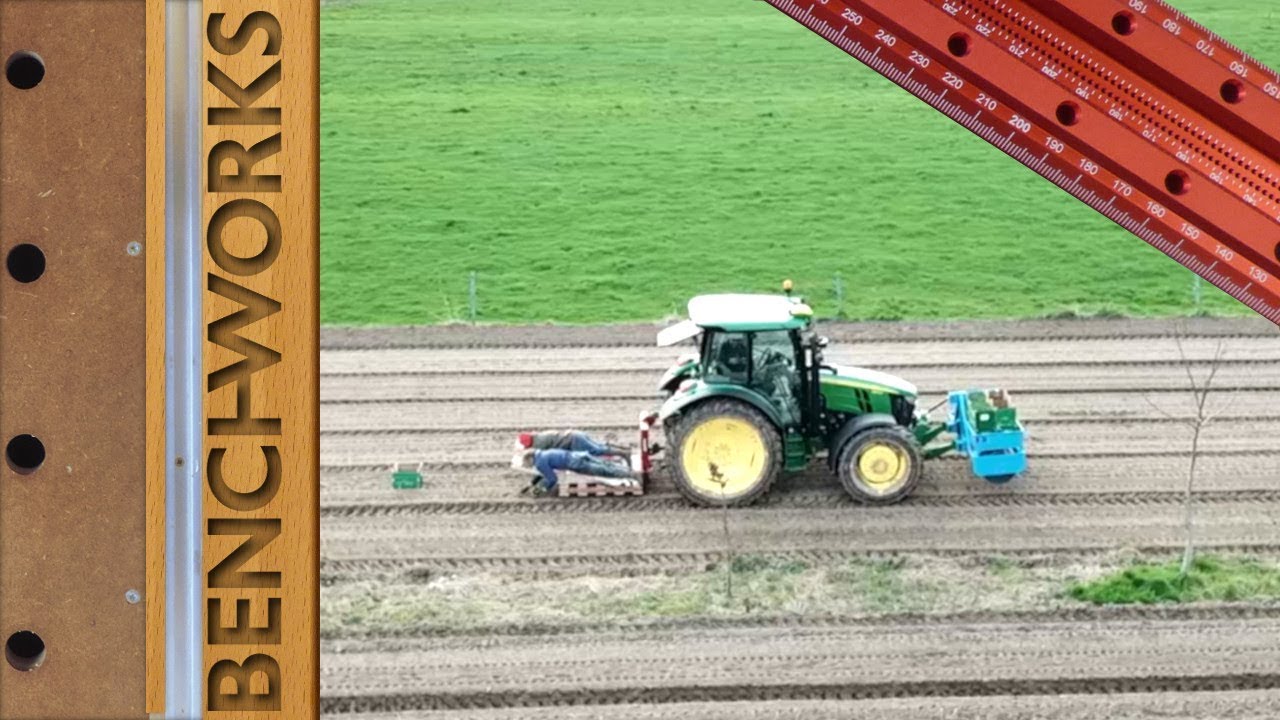 Homemade bed weeder part 1 - YouTube