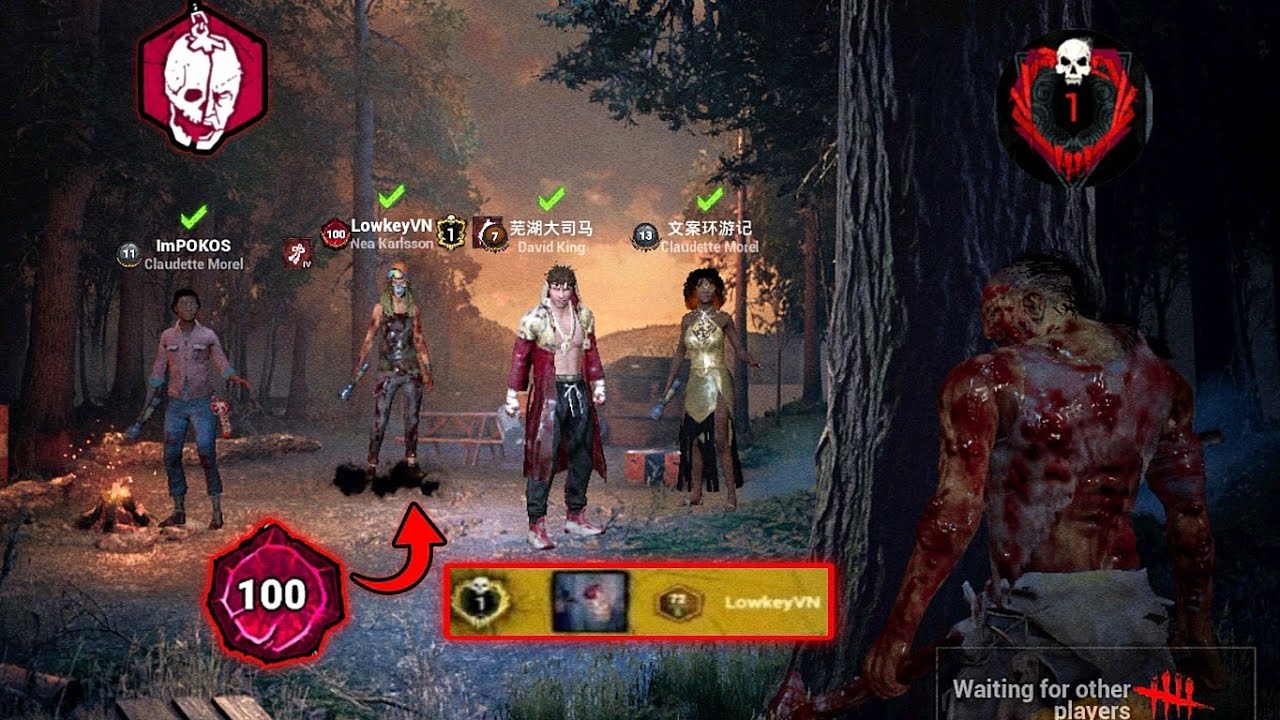Versing P100 Top Ranking Survivor on DBD Mobile - YouTube