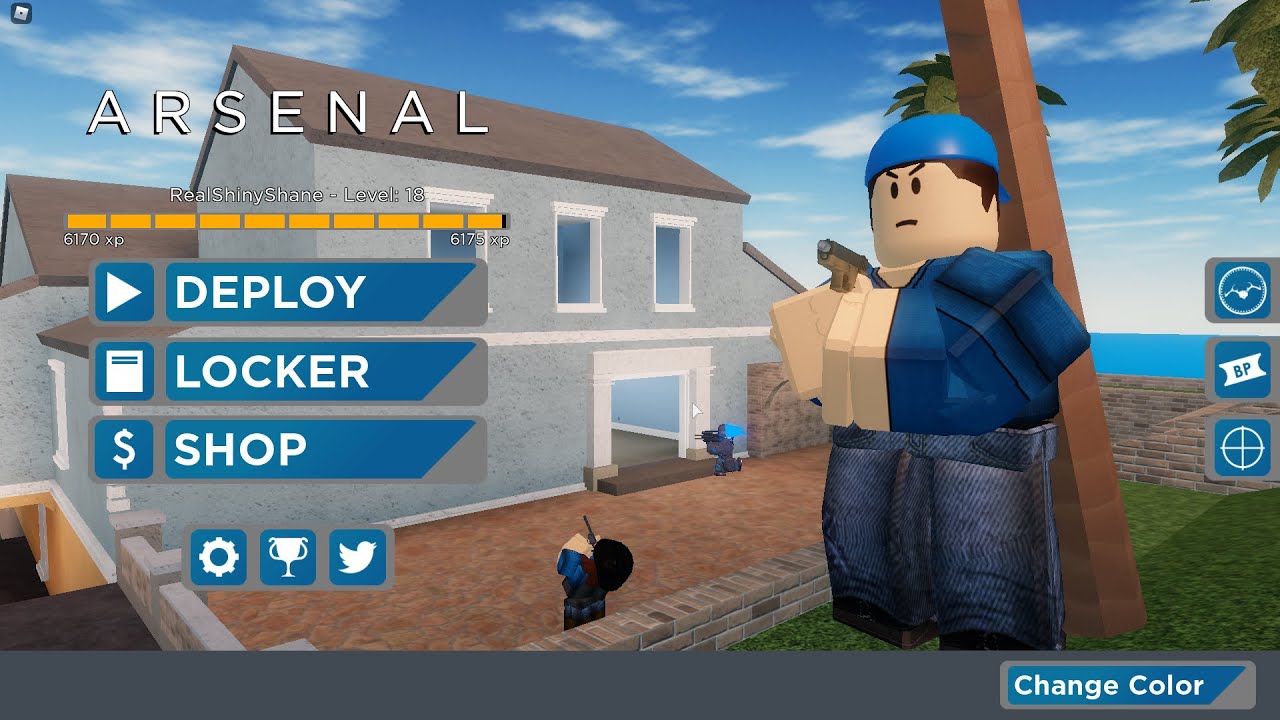 Roblox Arsenal Level Grinding Part 1 - YouTube